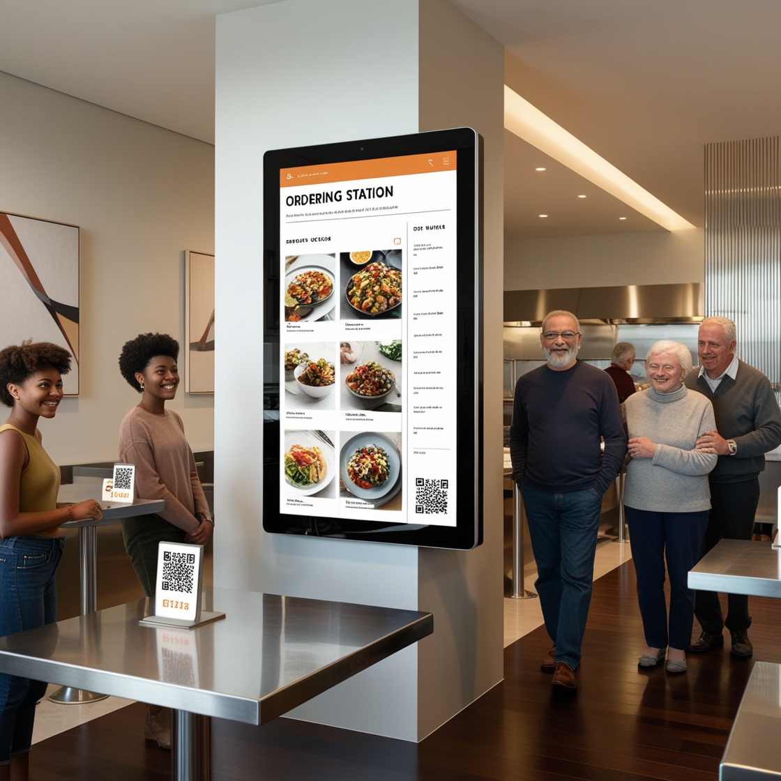 Self-Service Restaurant สั่งเองจ่ายเงินเอง รอรับของ